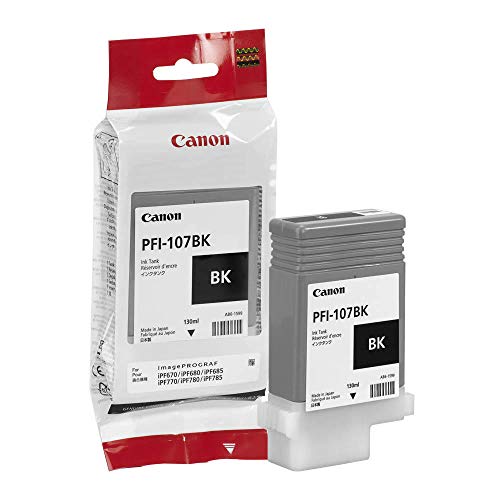 Canon PFI-107BK ink cartridge - 013803155402 13803155402| eBay