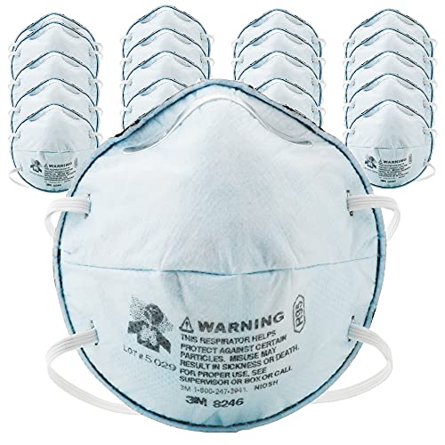 3M Particulate Respirator 8246, Pack of 20, R95, with Nuisance Level Acid Gas... 51138543570| eBay